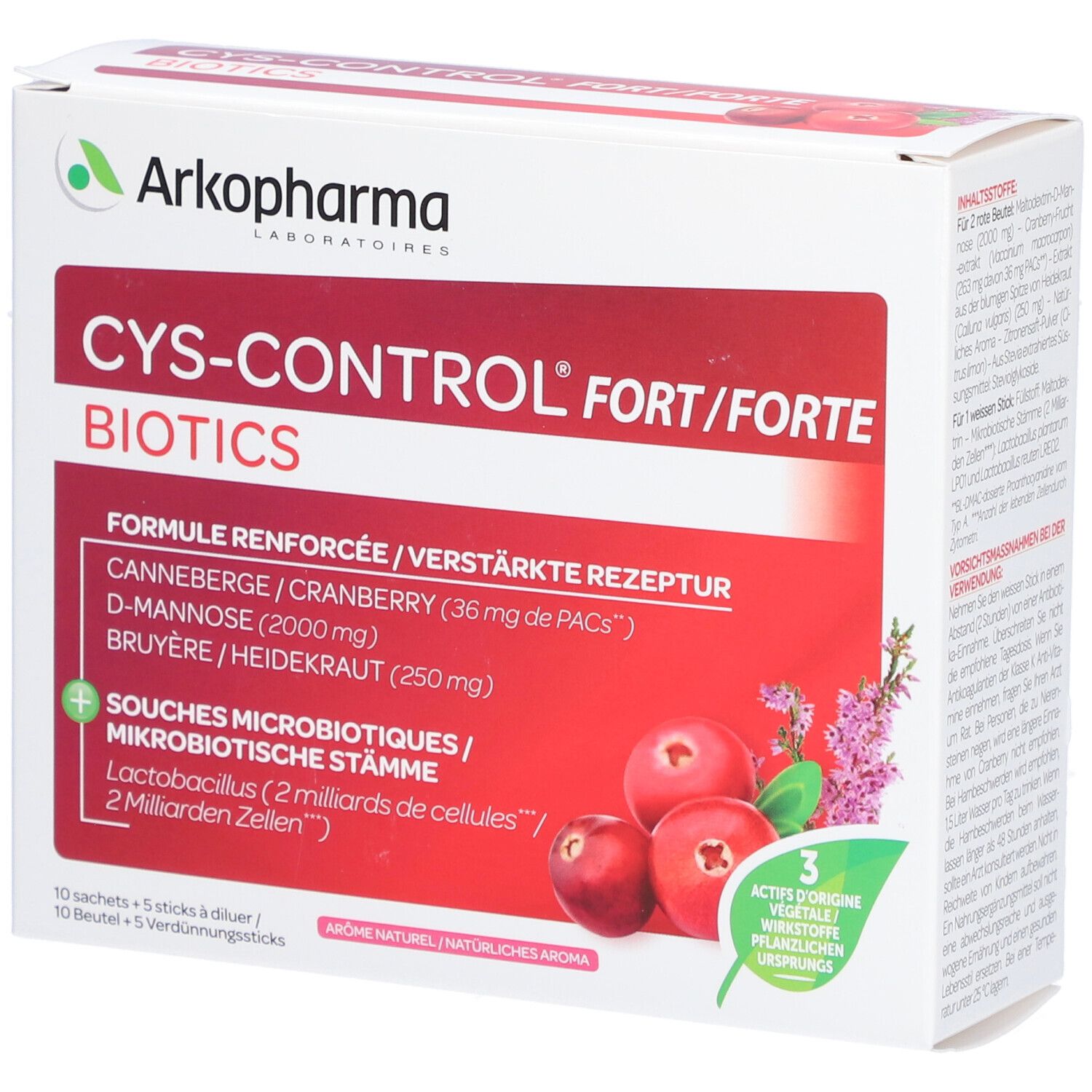 ARKOPHARMA Cys-Control® Fort 15 St - Shop Apotheke