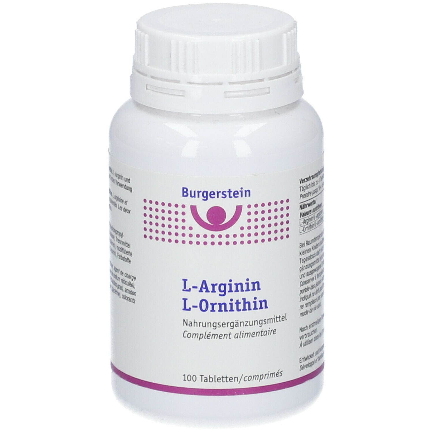 Burgerstein L-Arginin L-Ornithin 100 St - shop-apotheke.at