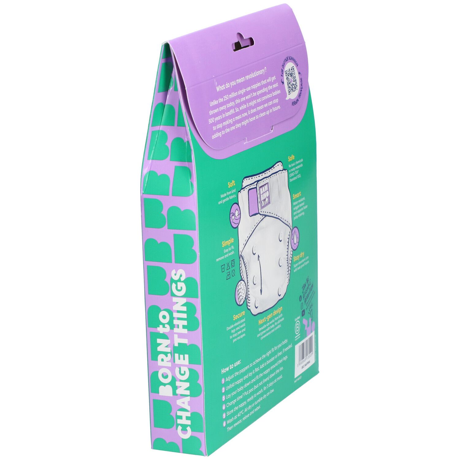 Bambino Windel Revolutionsmuster - Krokodil 1 St - Shop Apotheke