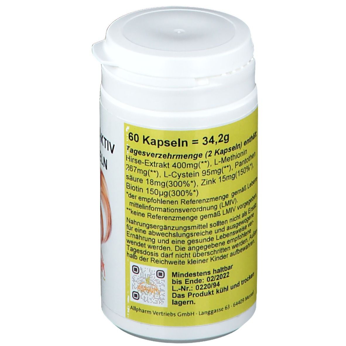 Haar Aktiv Plus 60 St - Shop Apotheke