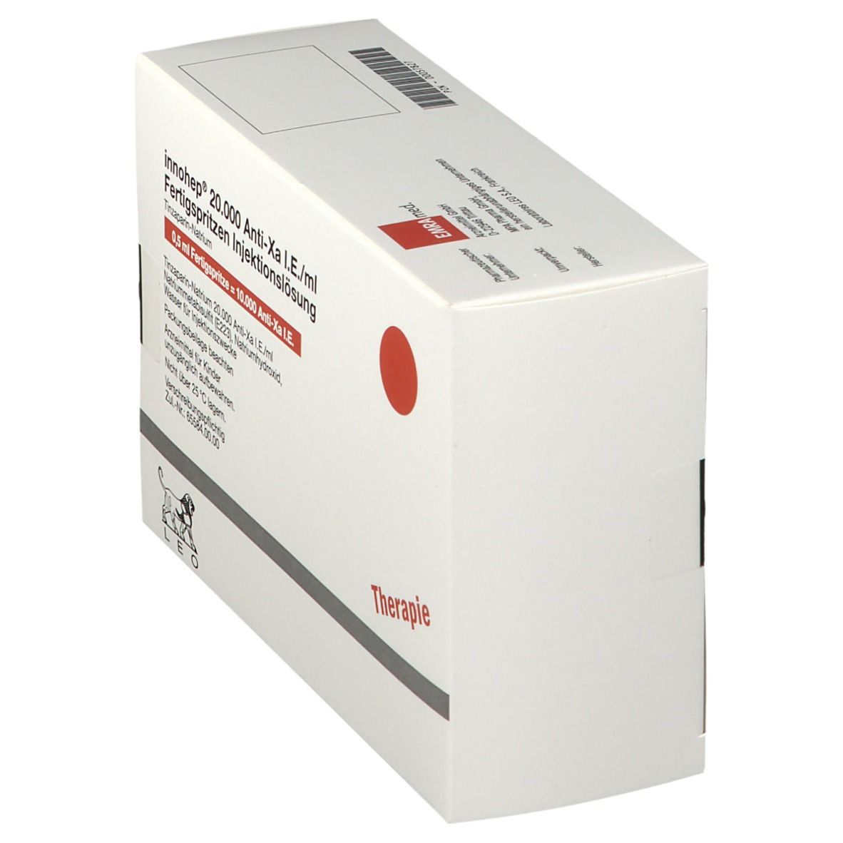 Innohep 20.000 Anti-Xa I.E./ml 0,5 ml 10x0,5 ml mit dem E-Rezept kaufen ...