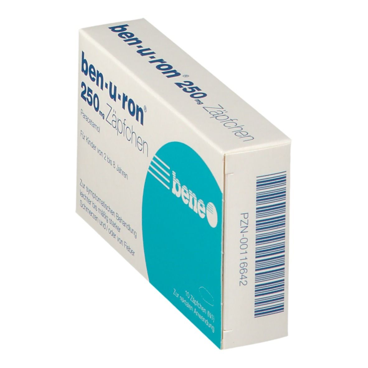 ben-u-ron® 250 mg 10 St - Shop Apotheke