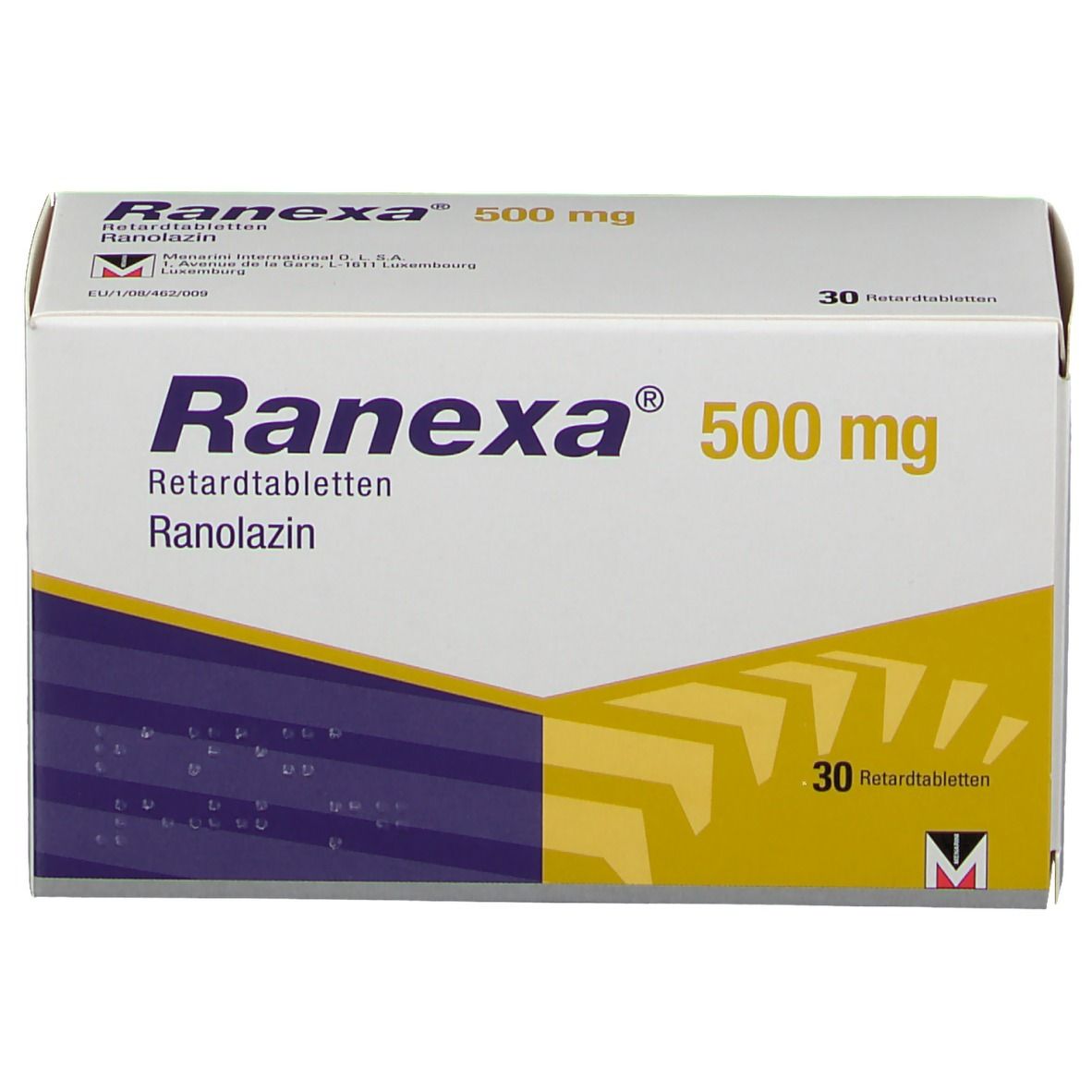 Ranexa® 500 mg 30 St mit dem E-Rezept kaufen - Shop Apotheke