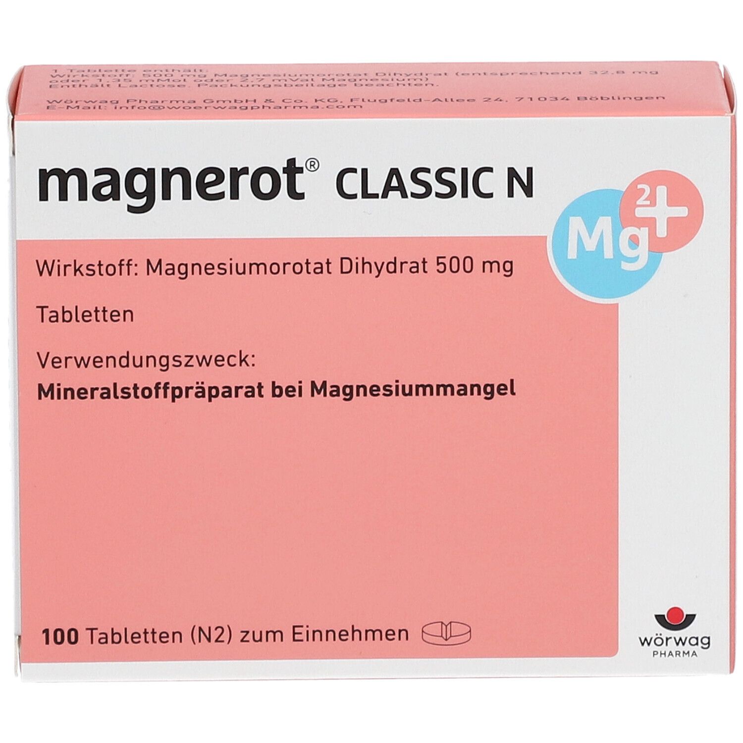 magnerot® CLASSIC N 100 St - shop-apotheke.com