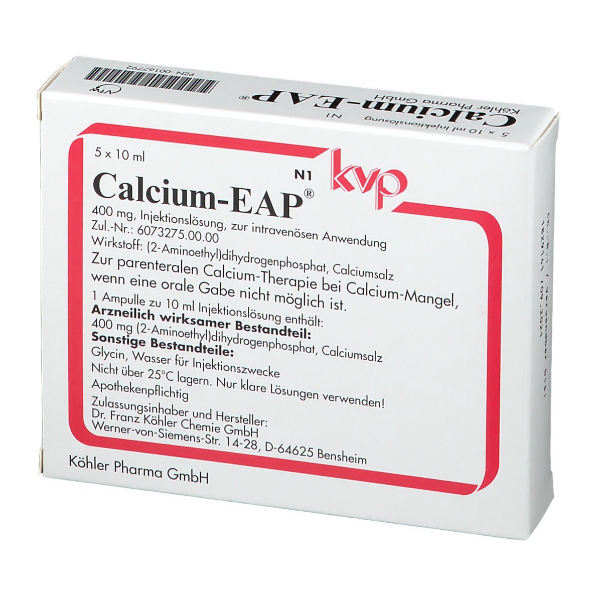 Calcium-EAP® Ampullen 5x10 ml - Shop Apotheke
