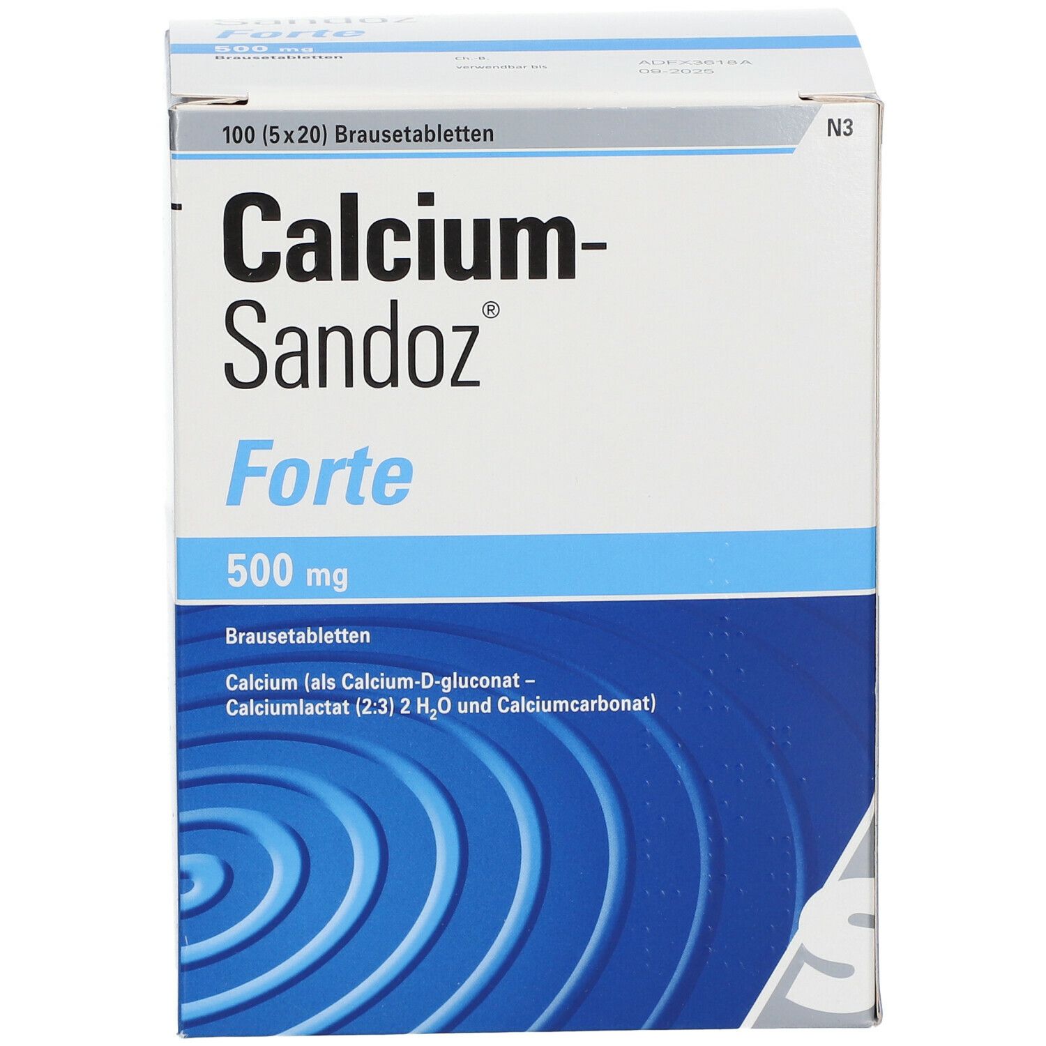 Calcium-Sandoz® Forte 5x20 St - shop-apotheke.com