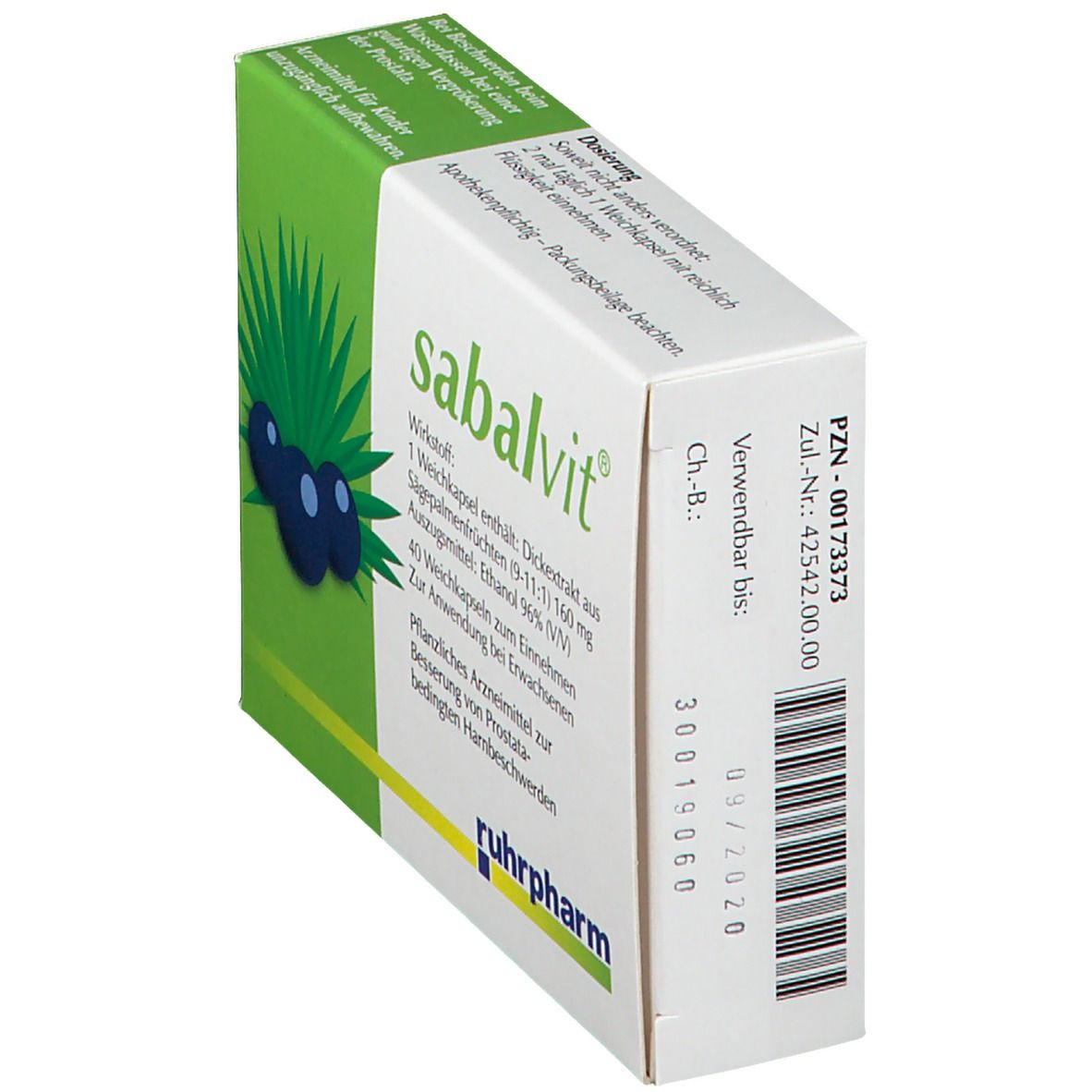 Sabalvit Kapseln 40 St - Shop Apotheke