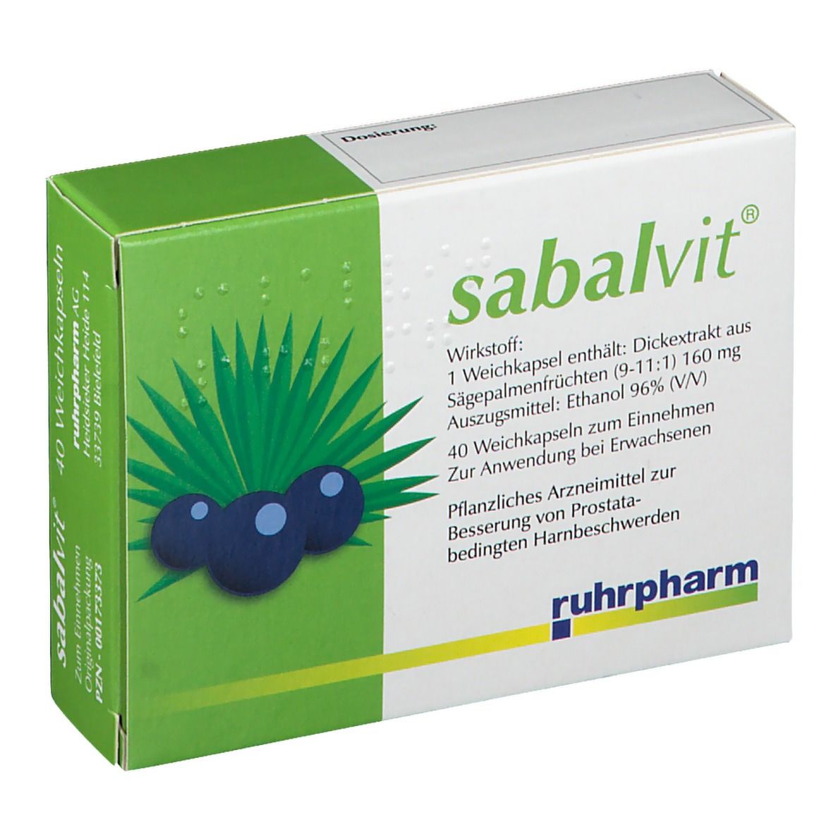Sabalvit Kapseln 40 St - Shop Apotheke