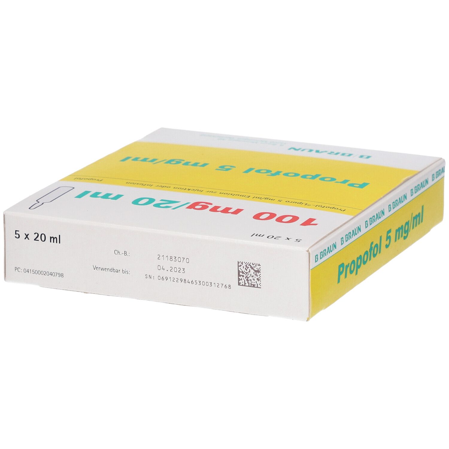 Propofol-®Lipuro 5 mg/ml 5x20 ml mit dem E-Rezept kaufen - Shop Apotheke