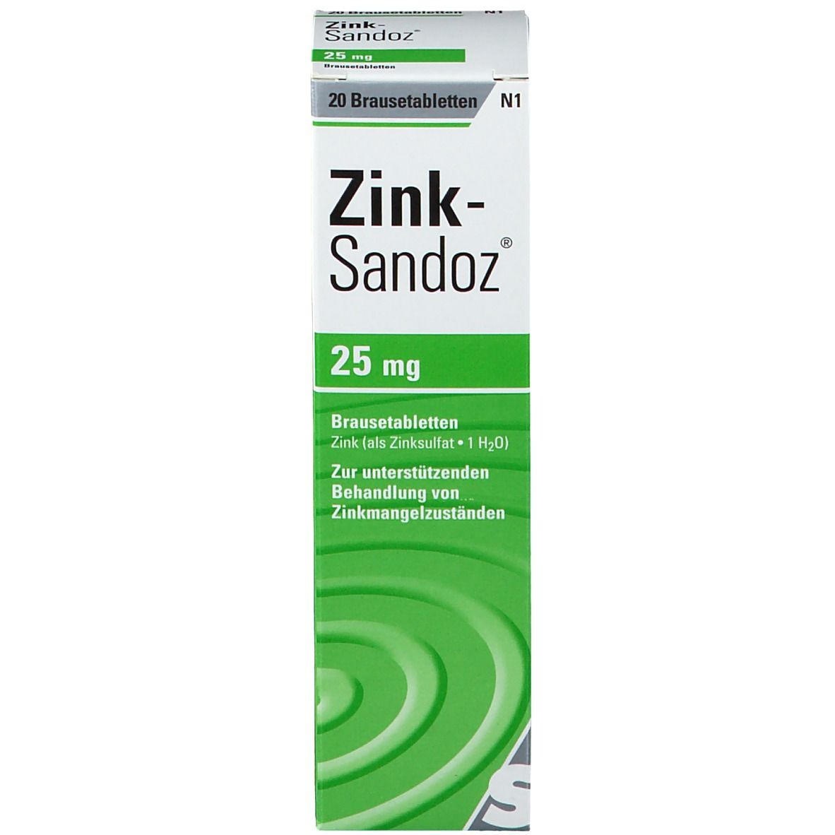Zink-Sandoz® 25 mg 20 St - shop-apotheke.com
