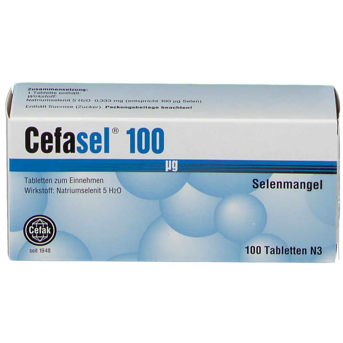 Cefasel® 100 µg 100 St mit dem E-Rezept kaufen - Shop Apotheke