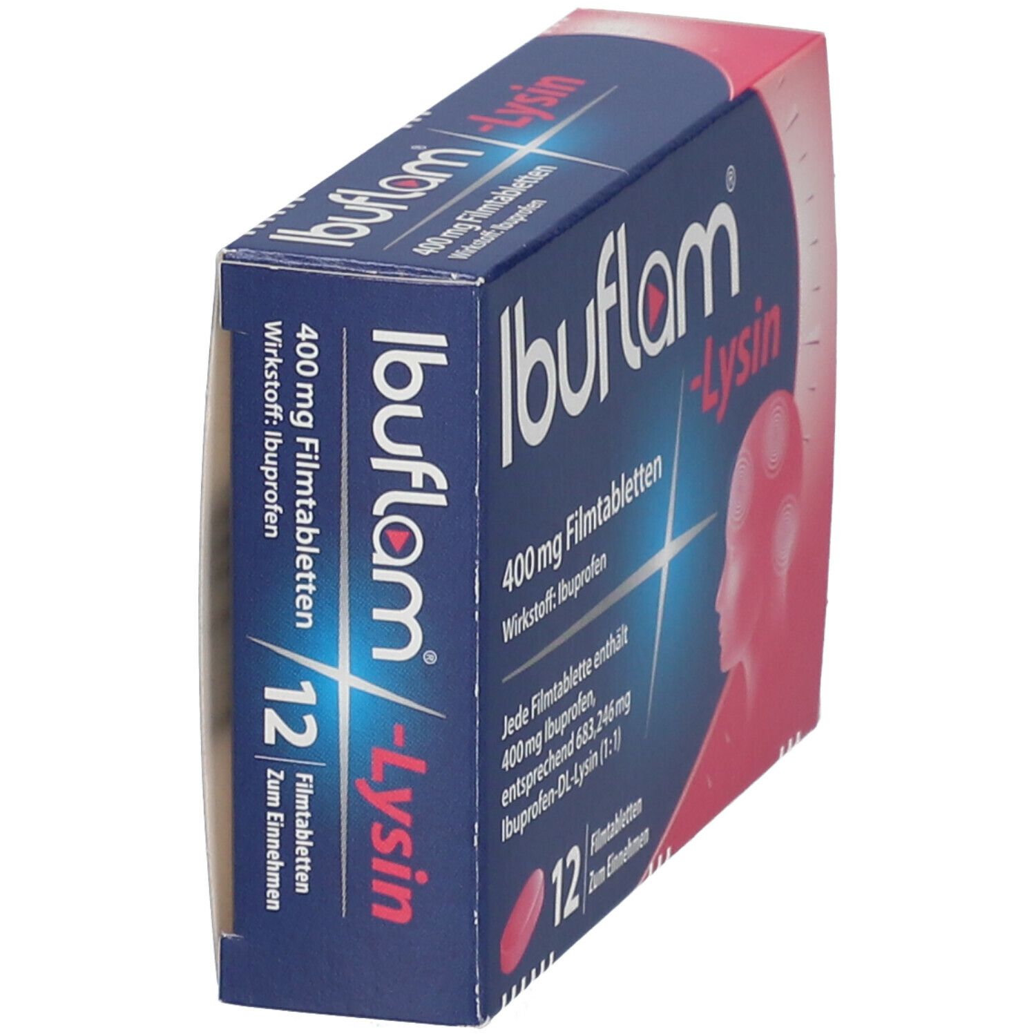 Ibuflam® Lysin 400 mg Ibuprofen 12 St - shop-apotheke.com