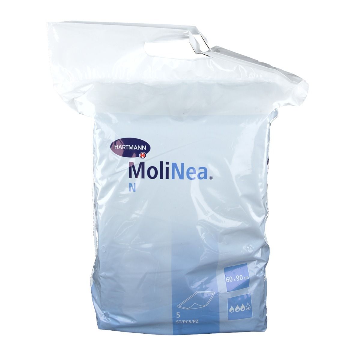 MOLINEA N KR UNT20L60X90CM 5 St - Shop Apotheke