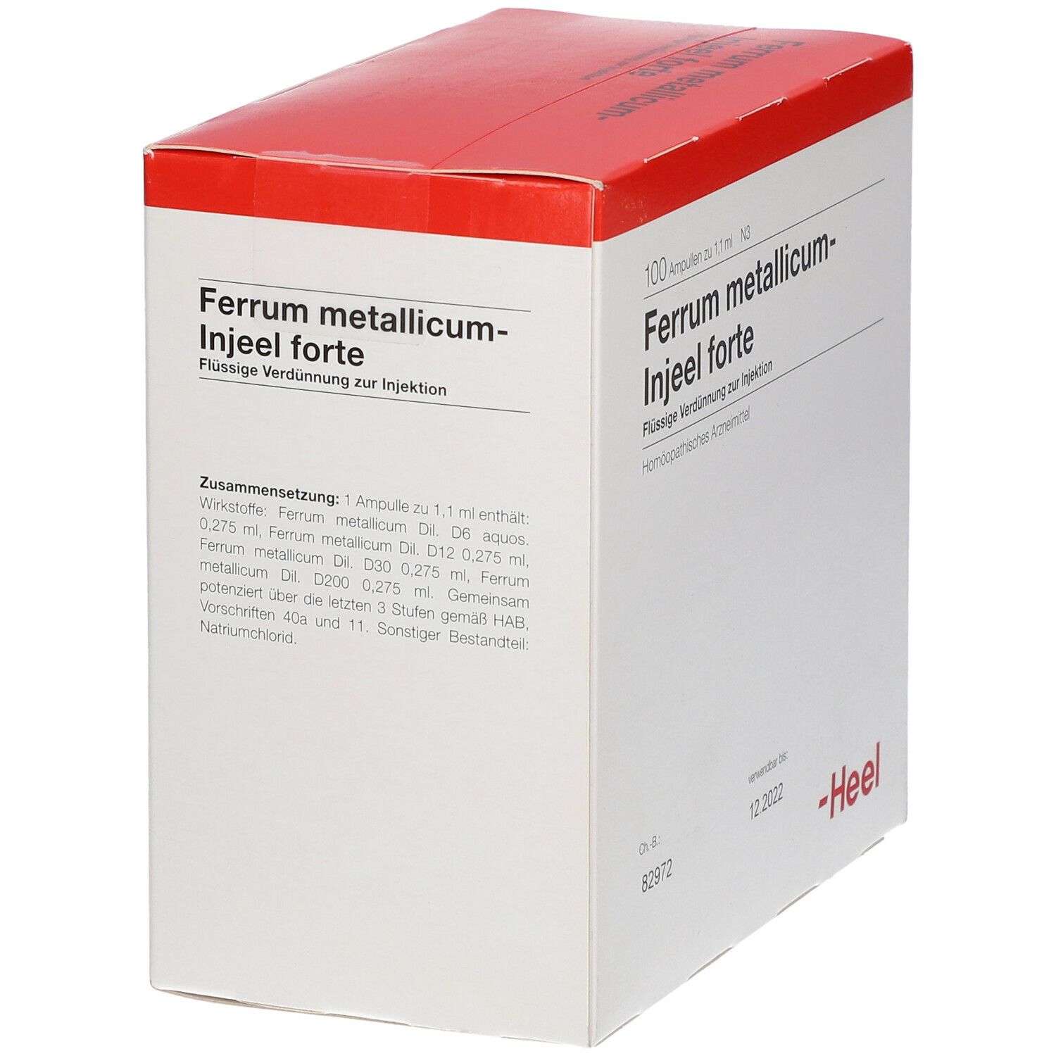 Ferrum metallicum-Injeel® forte Ampullen 100 St - Shop Apotheke