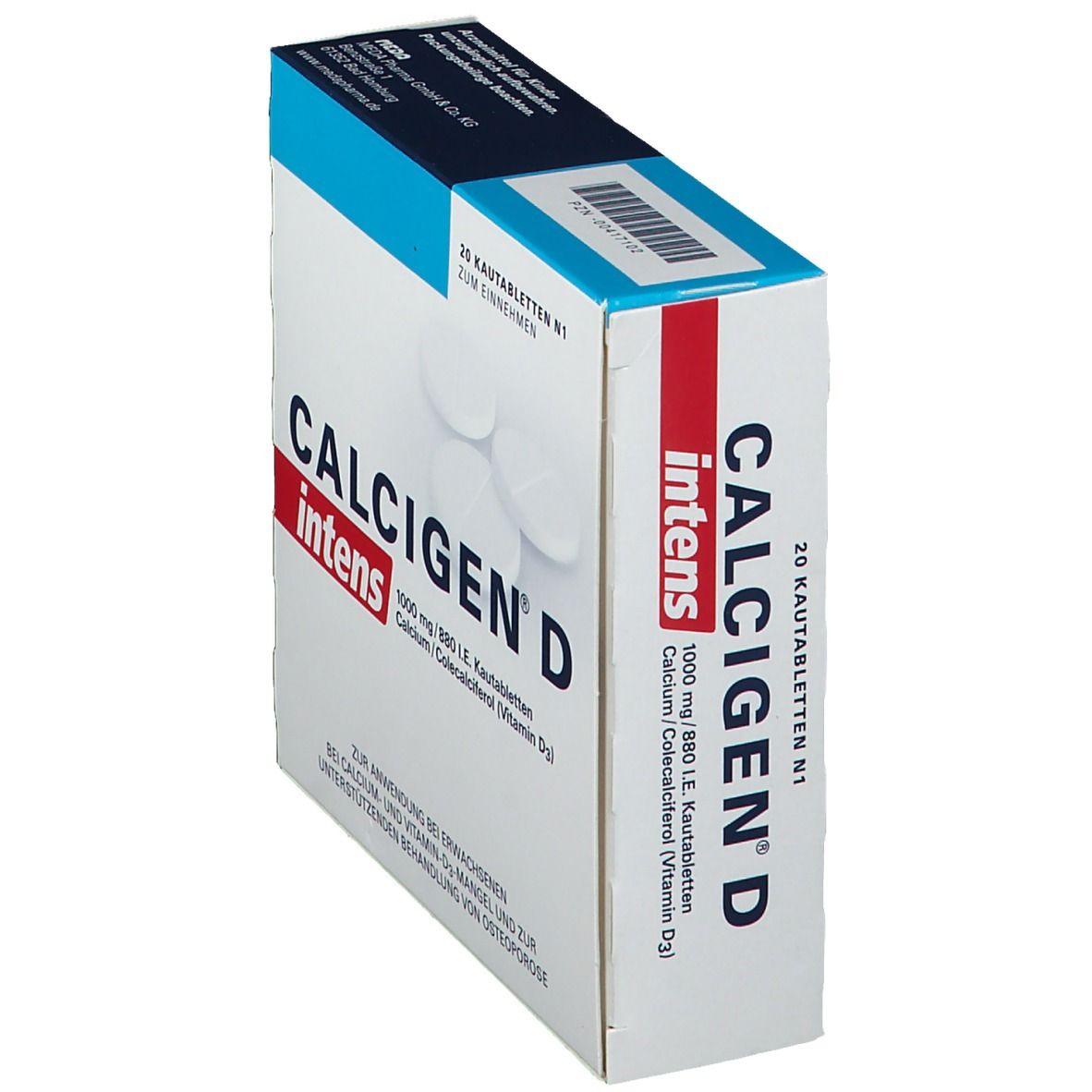 Calcigen® D intens 1000 mg/880 I.E. 20 St - Shop Apotheke