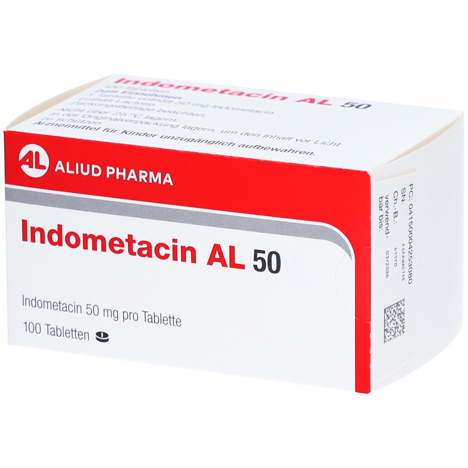 Indometacin AL 50 100 St - shop-apotheke.com