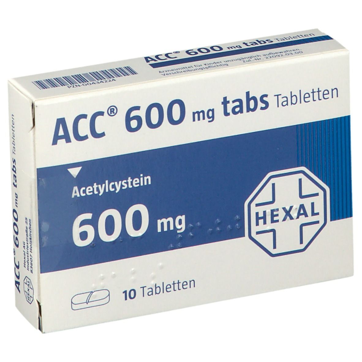 ACC® 600 mg tabs 10 St - shop-apotheke.com