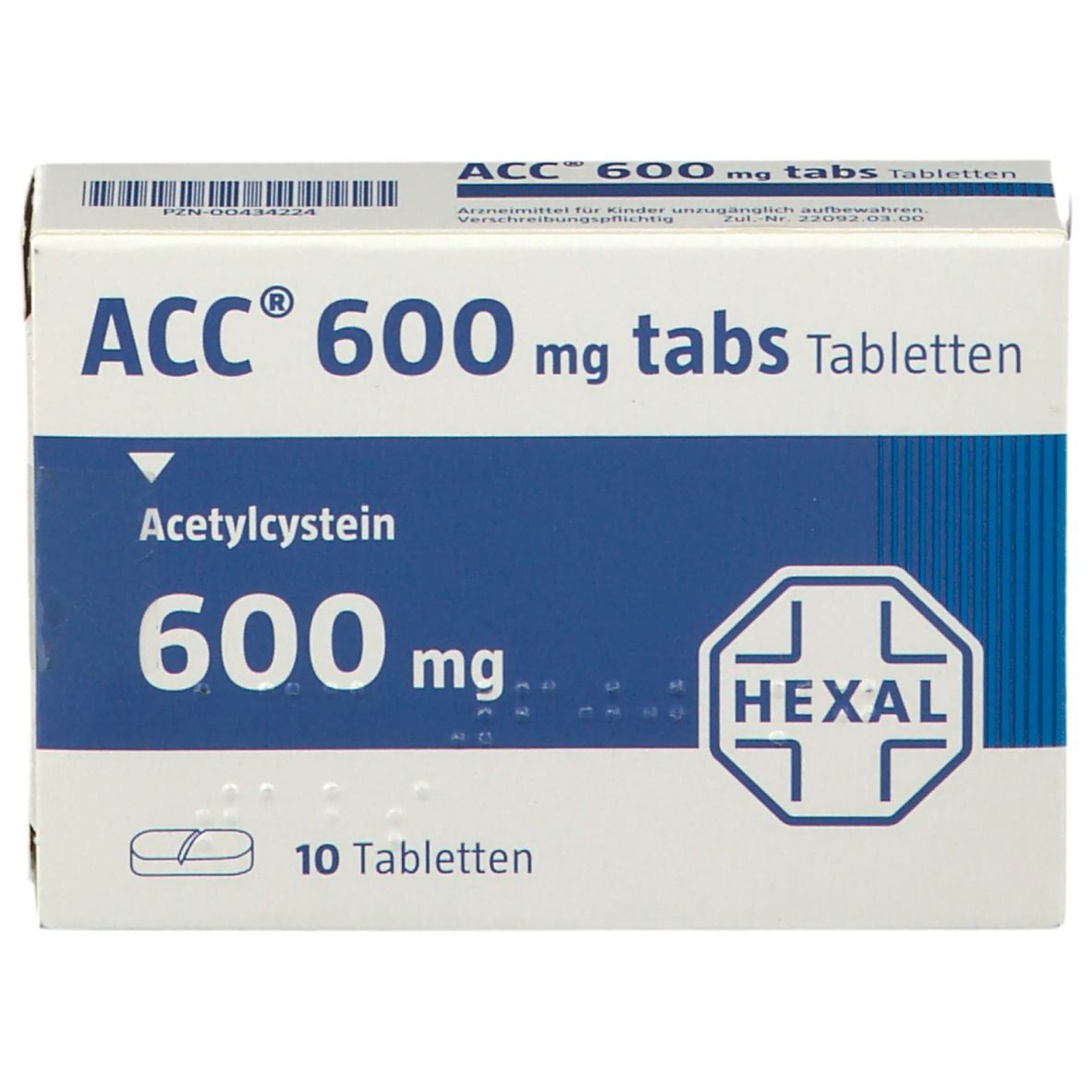 ACC® 600 mg tabs 10 St - shop-apotheke.com