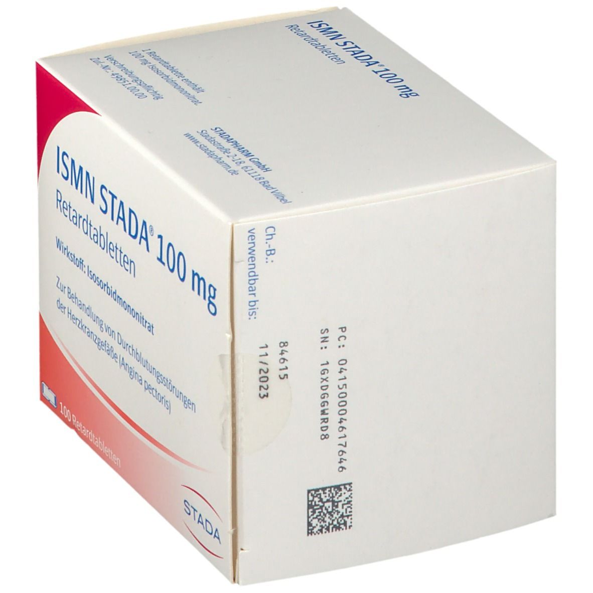 ISMN STADA® 100 mg Retardtabletten 100 St mit dem E-Rezept kaufen ...