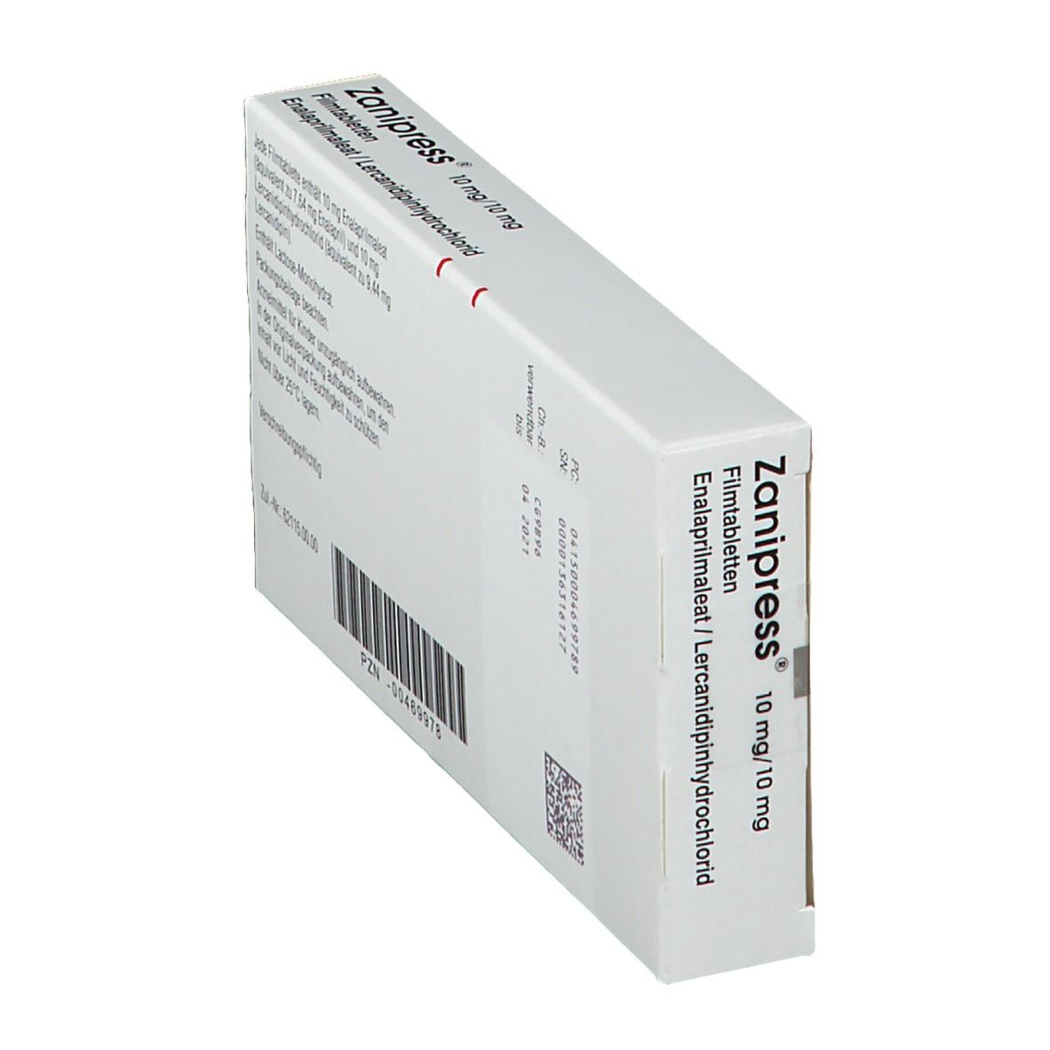 Zanipress® 10 mg/10 mg 28 St mit dem E-Rezept kaufen - Shop Apotheke