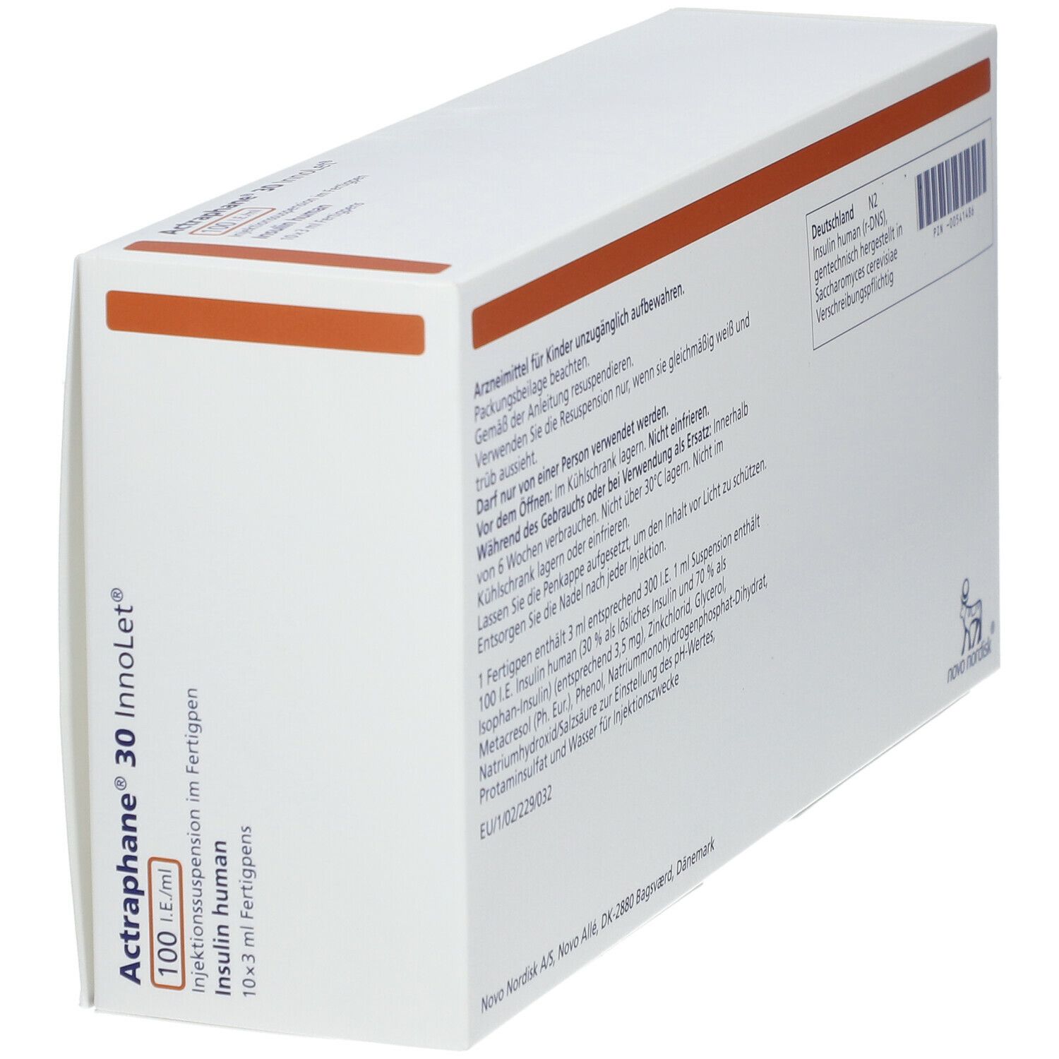 Actraphane® 30 InnoLet® 100 I.E./ml 10x3 ml mit dem E-Rezept kaufen ...