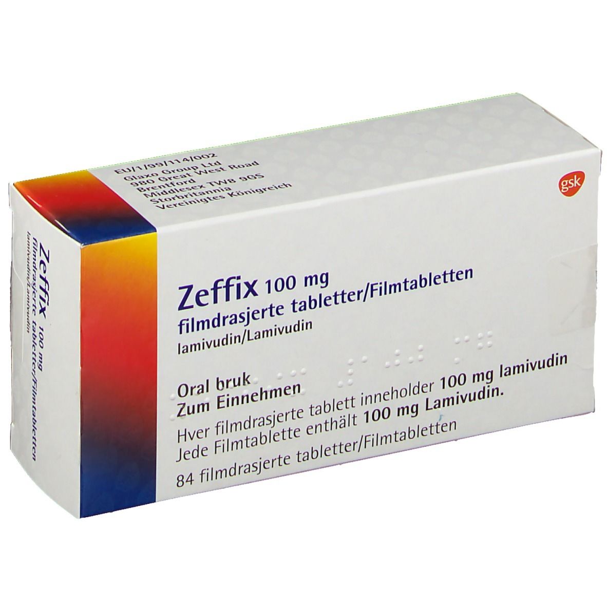 Zeffix® 100 mg 84 St - shop-apotheke.com