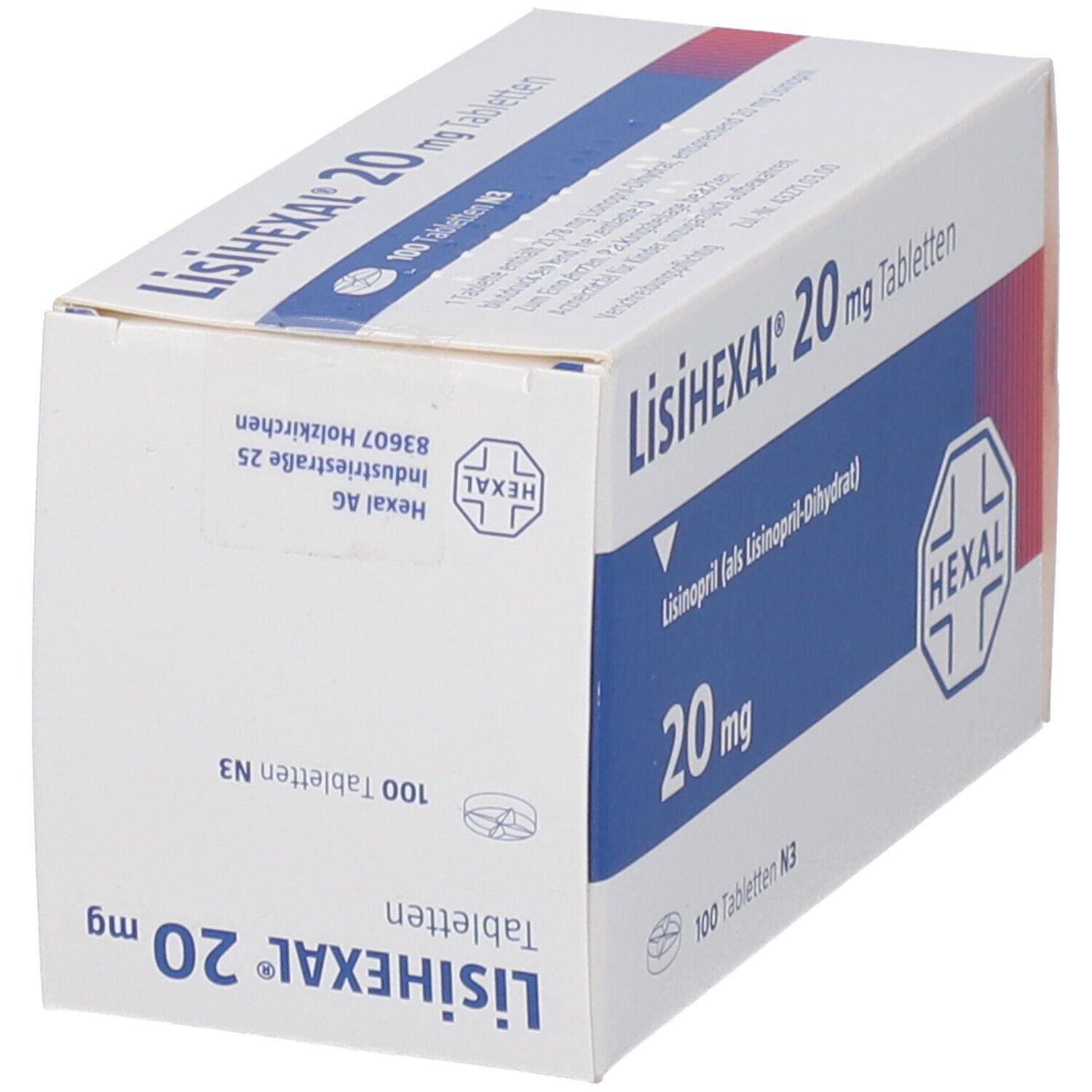 LisiHEXAL® 20 mg 100 St - shop-apotheke.com