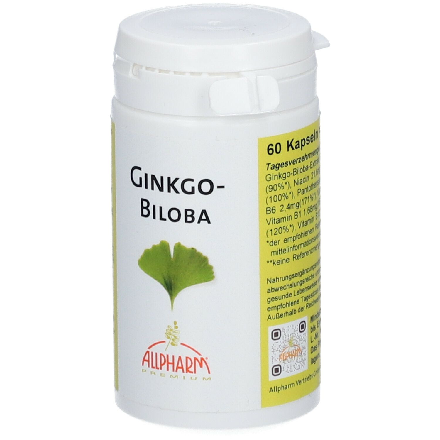 Ginkgo-Biloba Kapseln 60 St - Shop Apotheke