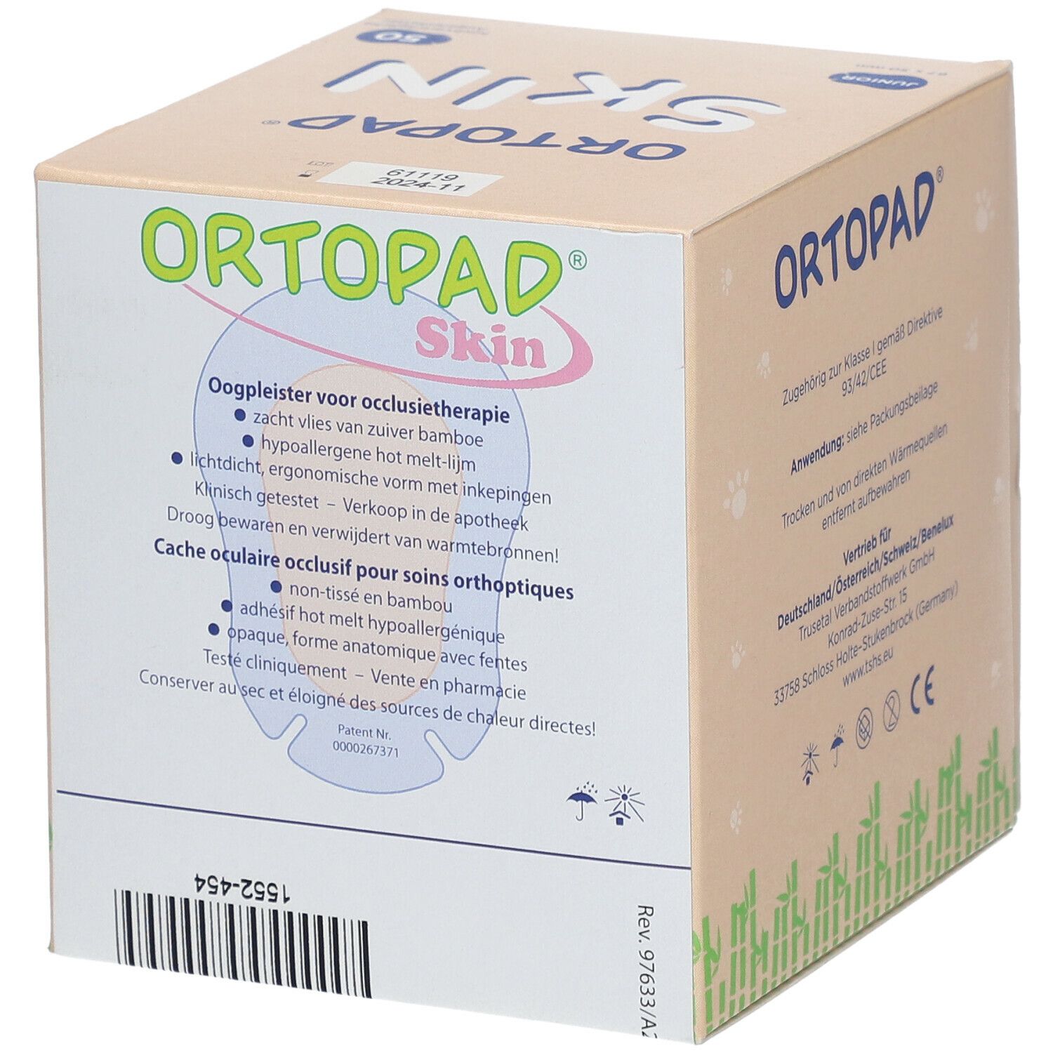 Ortopad Skin Junior Augenokkl.Pfl.Master Aid 50 St - Shop Apotheke