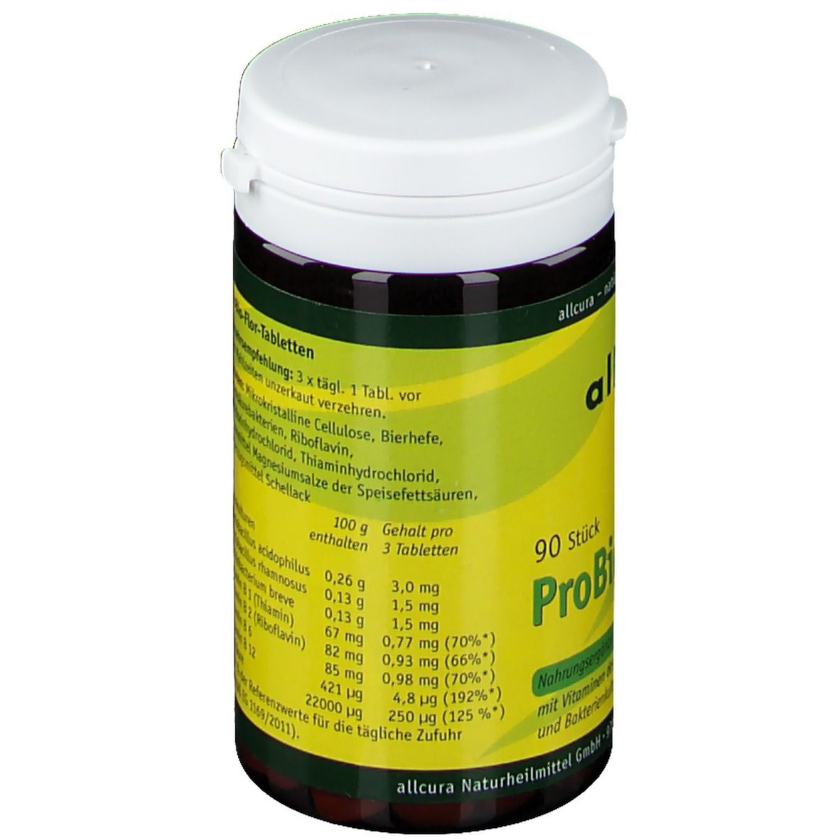 allcura ProBio-Flor Tabletten 90 St - Shop Apotheke