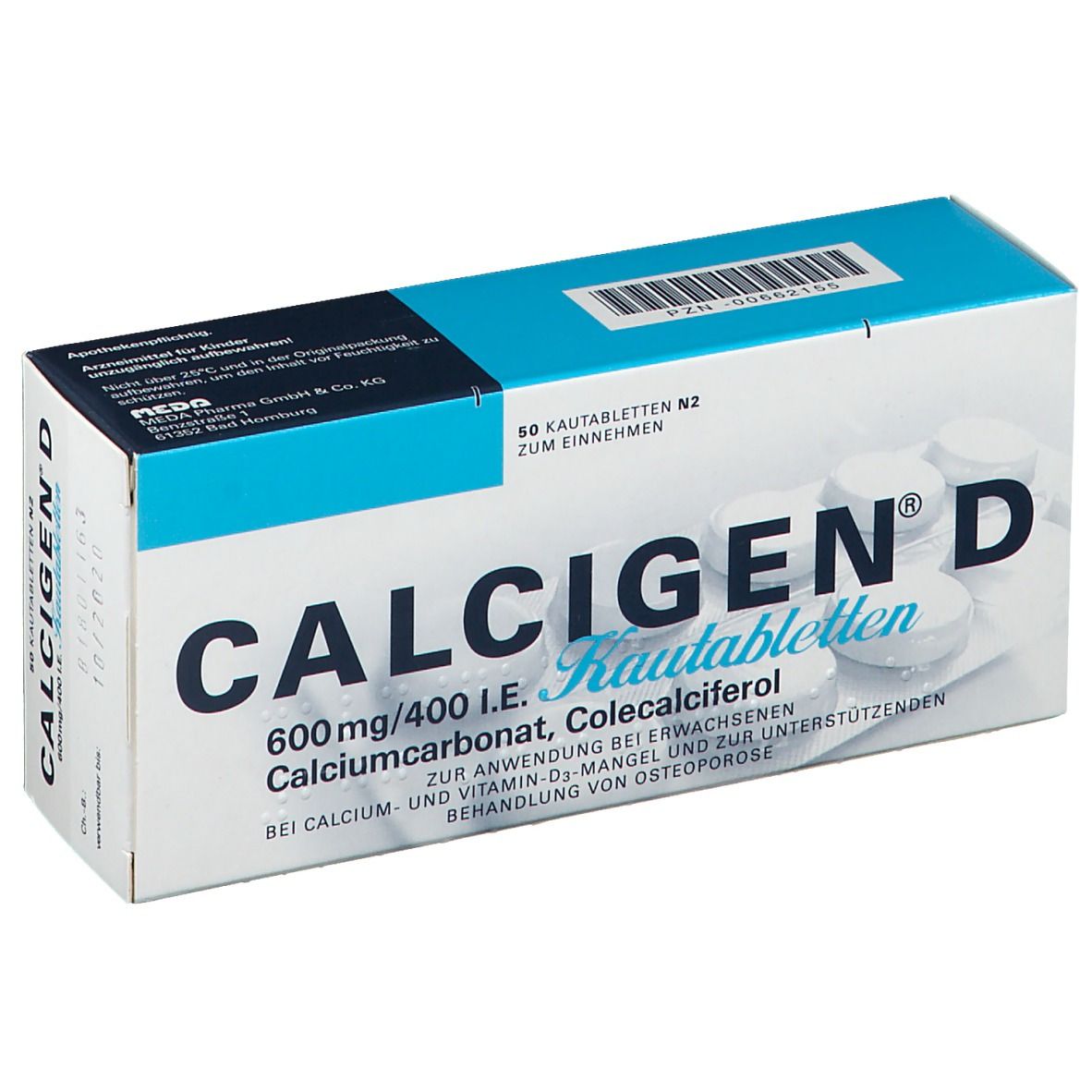 Calcigen® D Kautabletten 50 St - Shop Apotheke