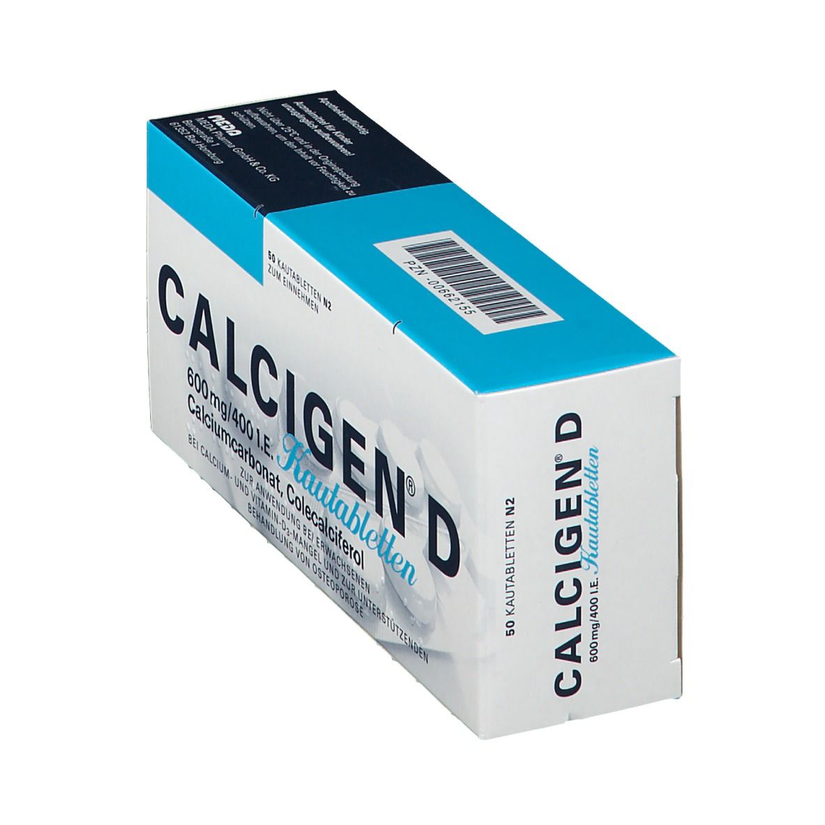 Calcigen® D Kautabletten 50 St - Shop Apotheke