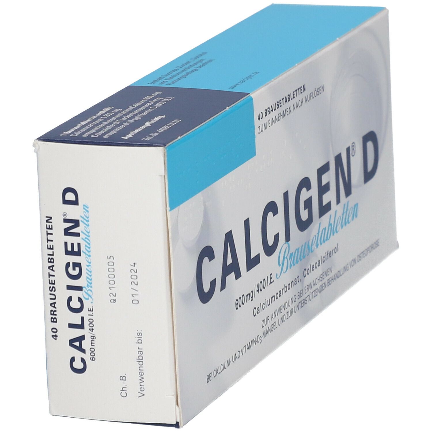 Calcigen® D Brausetabletten 40 St - Shop Apotheke