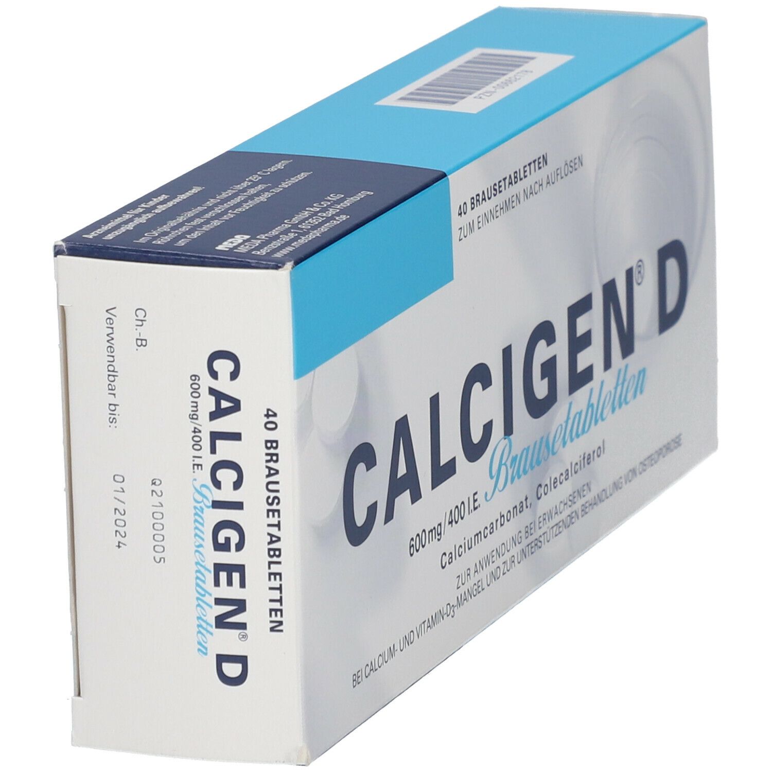 Calcigen® D Brausetabletten 40 St - Shop Apotheke