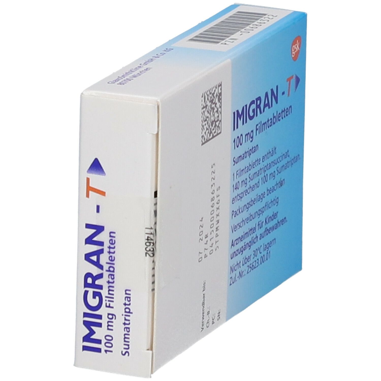 IMIGRAN - T 100 mg 6 St mit dem E-Rezept kaufen - Shop Apotheke