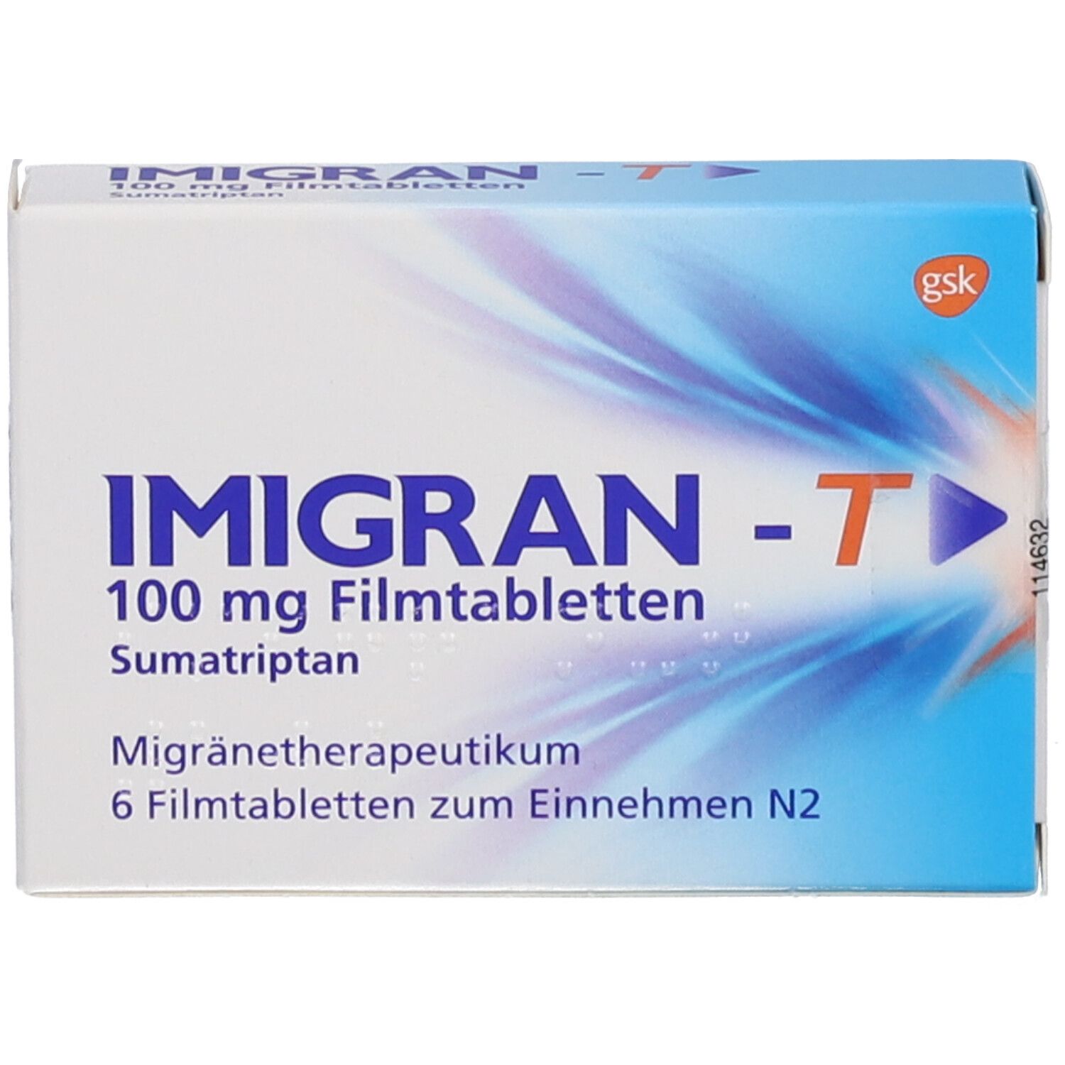 IMIGRAN - T 100 mg 6 St mit dem E-Rezept kaufen - Shop Apotheke