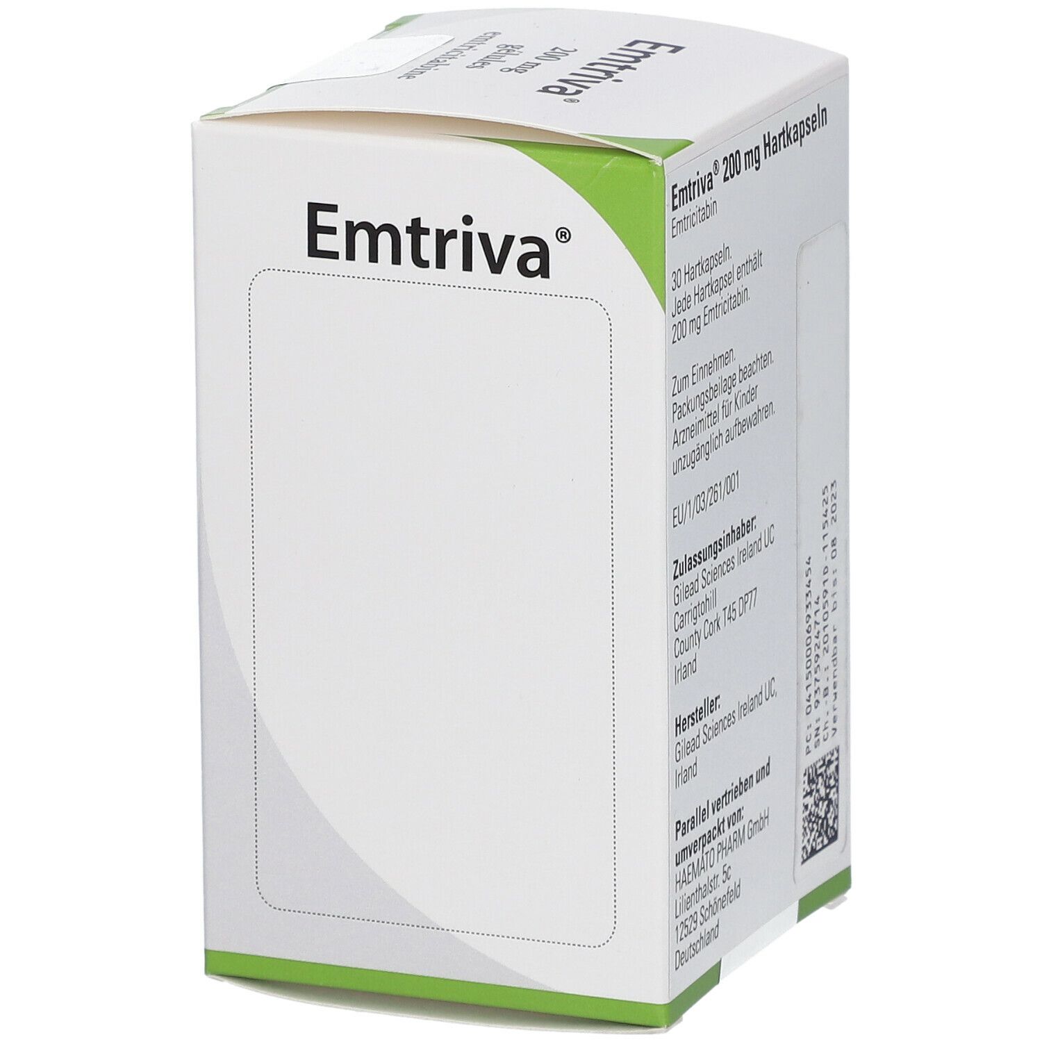 Emtriva 200 mg 30 St mit dem E-Rezept kaufen - SHOP APOTHEKE