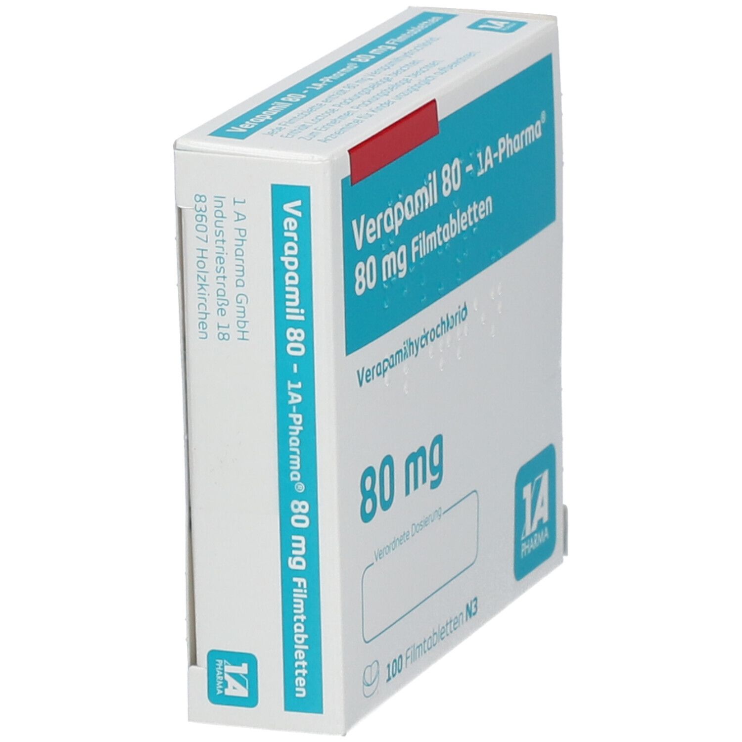 Verapamil 80 - 1 A Pharma® 100 St - shop-apotheke.com