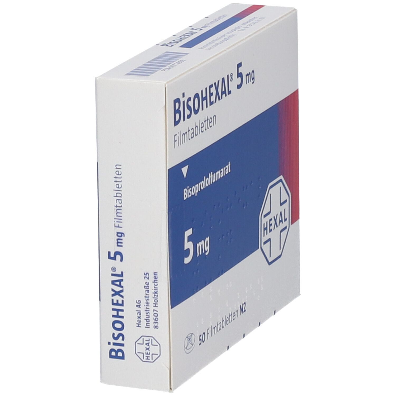 BisoHEXAL®5 mg 50 St mit dem E-Rezept kaufen - Shop Apotheke
