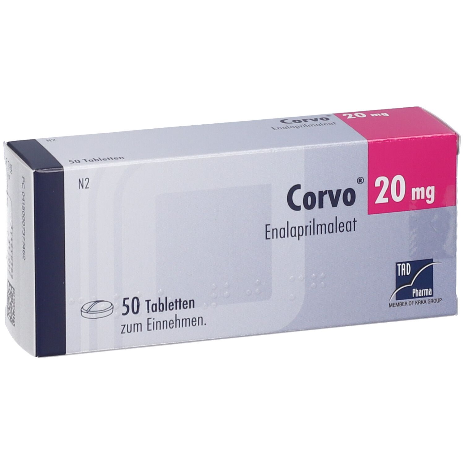 Corvo® 20 mg 50 St mit dem E-Rezept kaufen - Shop Apotheke