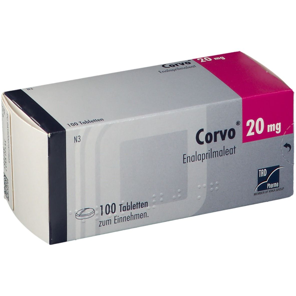 Corvo® 20 mg 100 St mit dem E-Rezept kaufen - Shop Apotheke