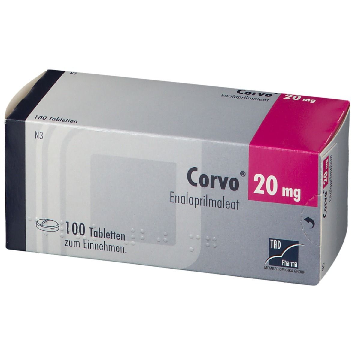 Corvo® 20 mg 100 St mit dem E-Rezept kaufen - Shop Apotheke
