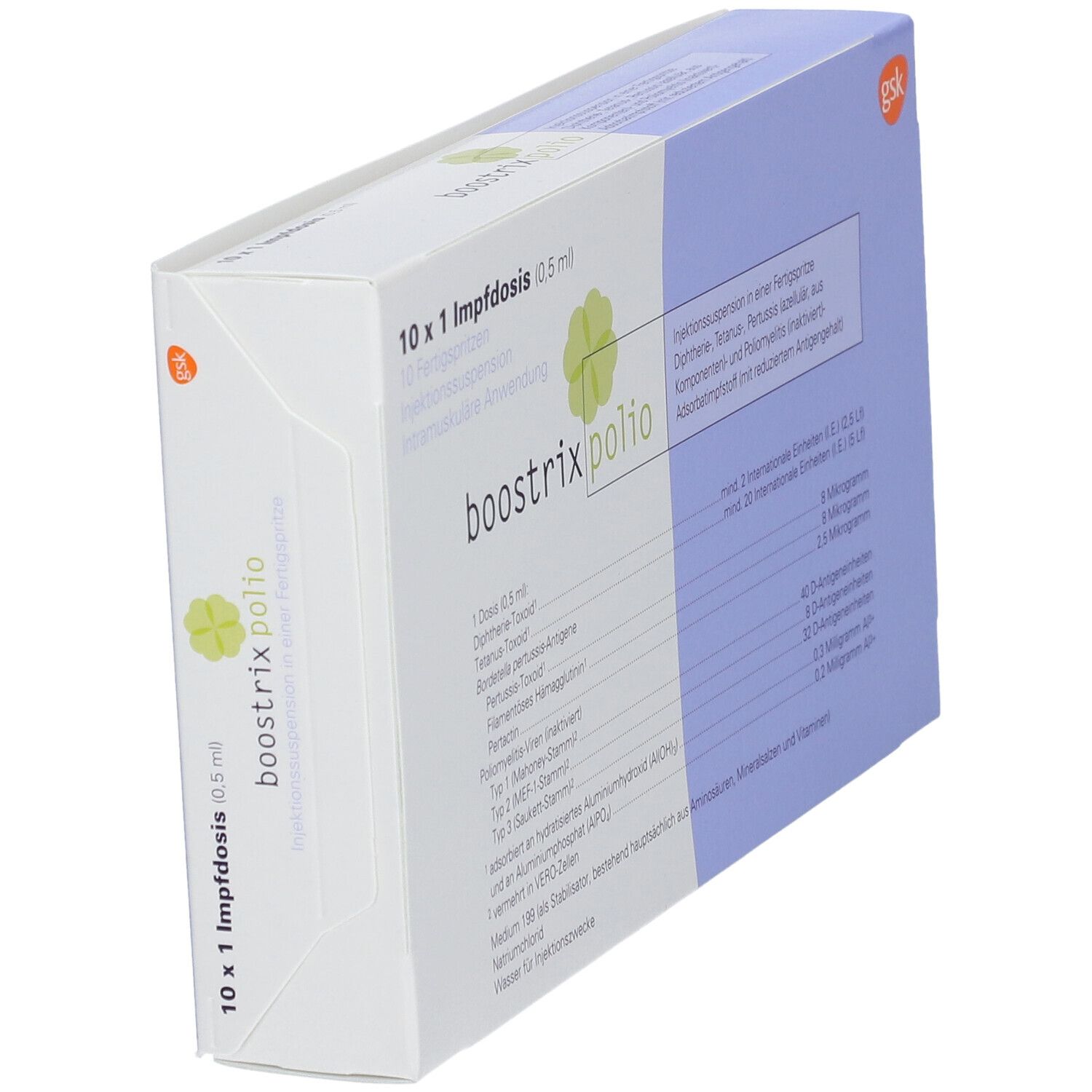 boostrix Polio 10x0,5 ml mit dem E-Rezept kaufen - Shop Apotheke