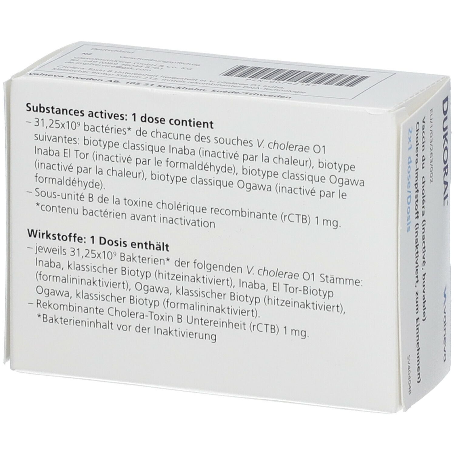 DUKORAL® 2x1 St - shop-apotheke.com