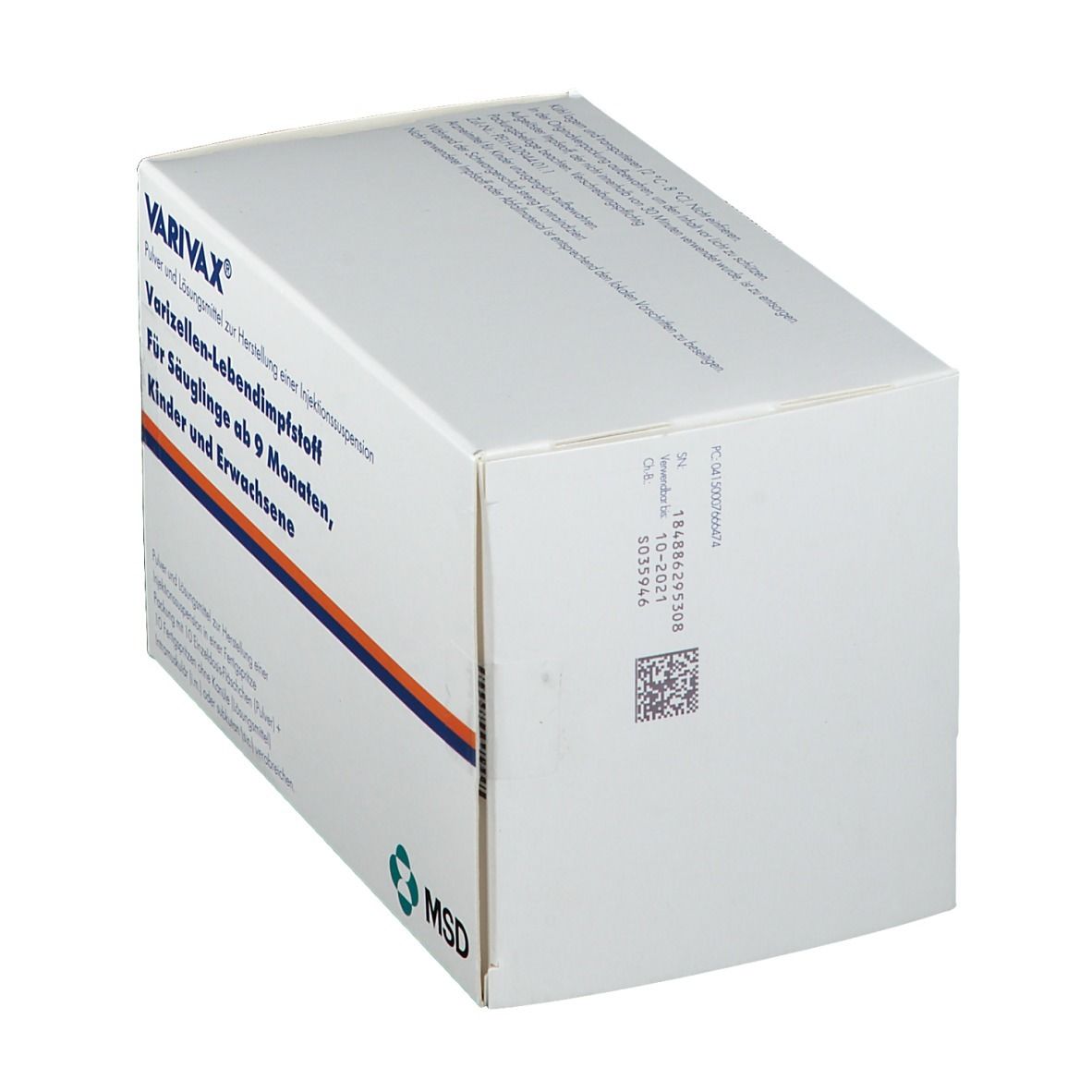 VARIVAX® 10x0,5 ml mit dem E-Rezept kaufen - Shop Apotheke