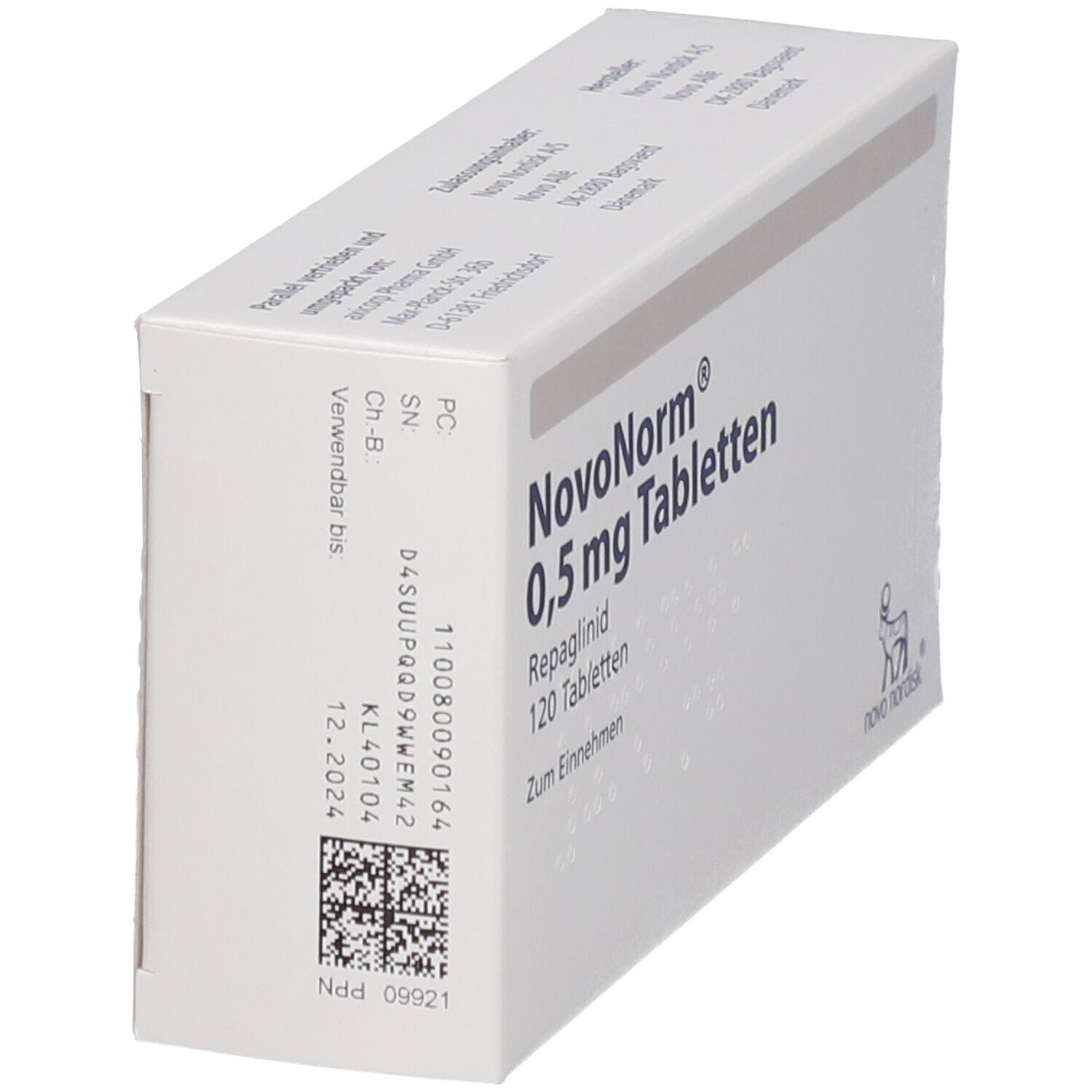 Novonorm 0,5 mg 120 St mit dem E-Rezept kaufen - Shop Apotheke