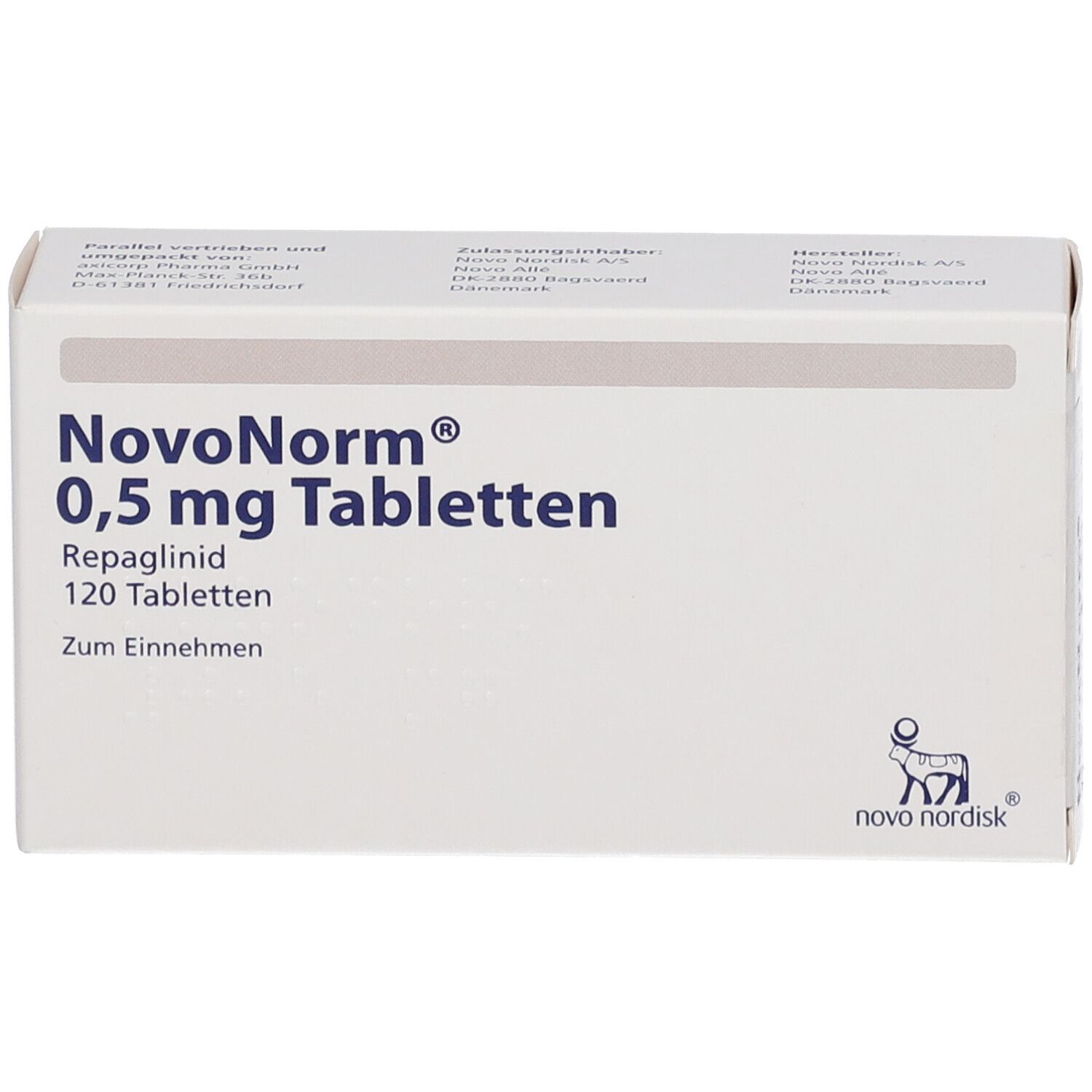Novonorm 0,5 mg 120 St mit dem E-Rezept kaufen - Shop Apotheke