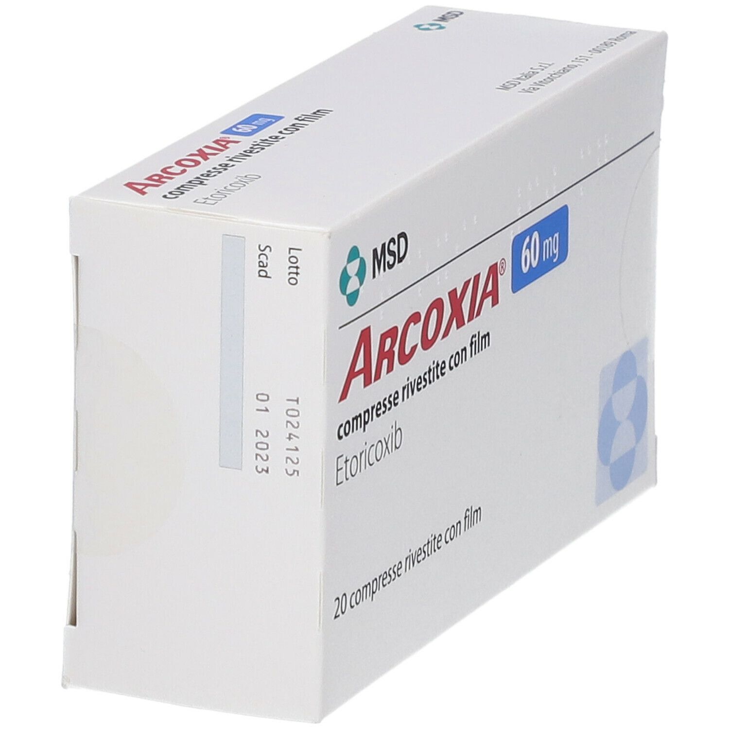 ARCOXIA 60 mg Filmtabletten 20 St mit dem E-Rezept kaufen - Shop Apotheke