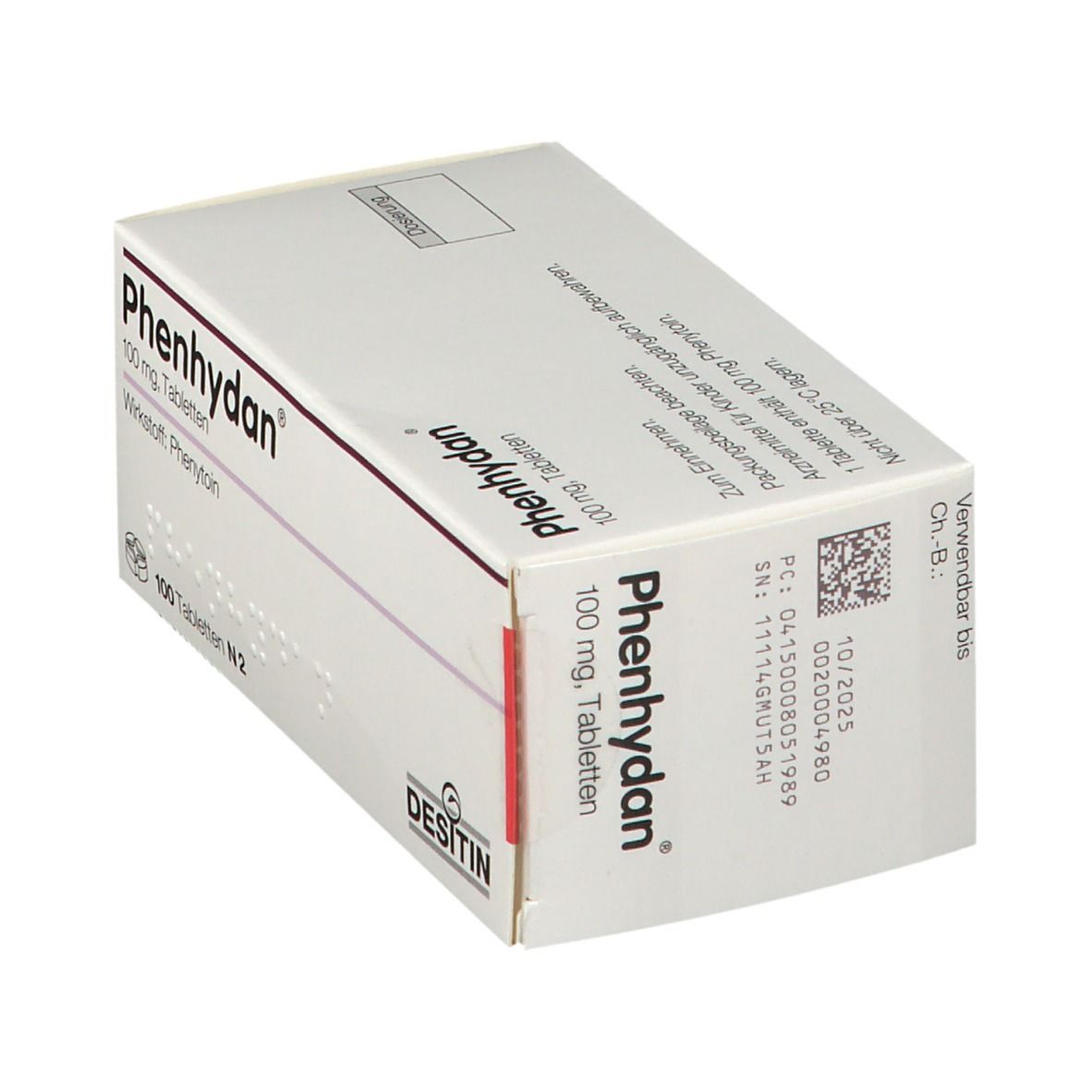 Phenhydan® 100 mg 100 St mit dem E-Rezept kaufen - Shop Apotheke