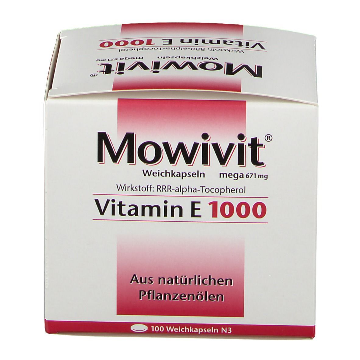 Mowivit® mega Vitamin E 1000 100 St - Shop Apotheke